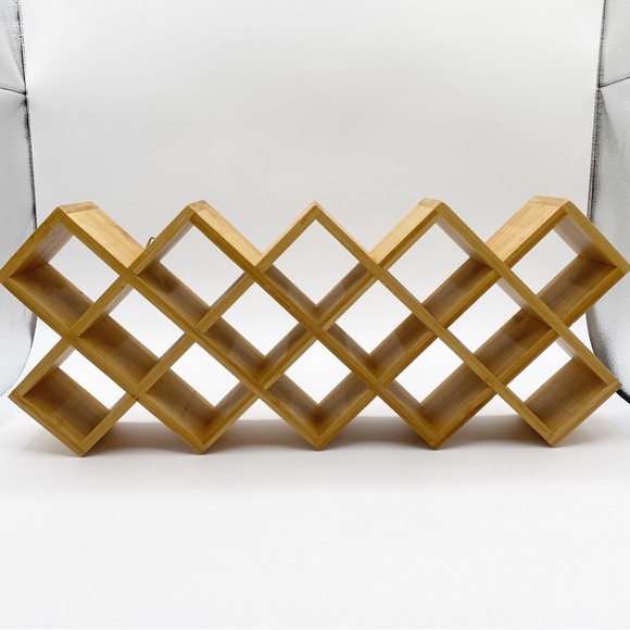 Accents | Wall Spice Holder Rack Wooden Spice Rack Display Rack ...